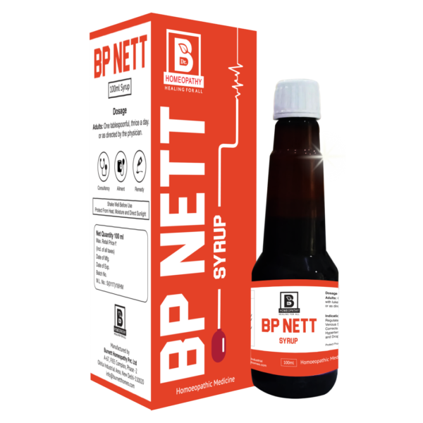 BP NETT SYRUP – Homeopathy Medicine in India – Burnett homeopathy Pvt. Ltd